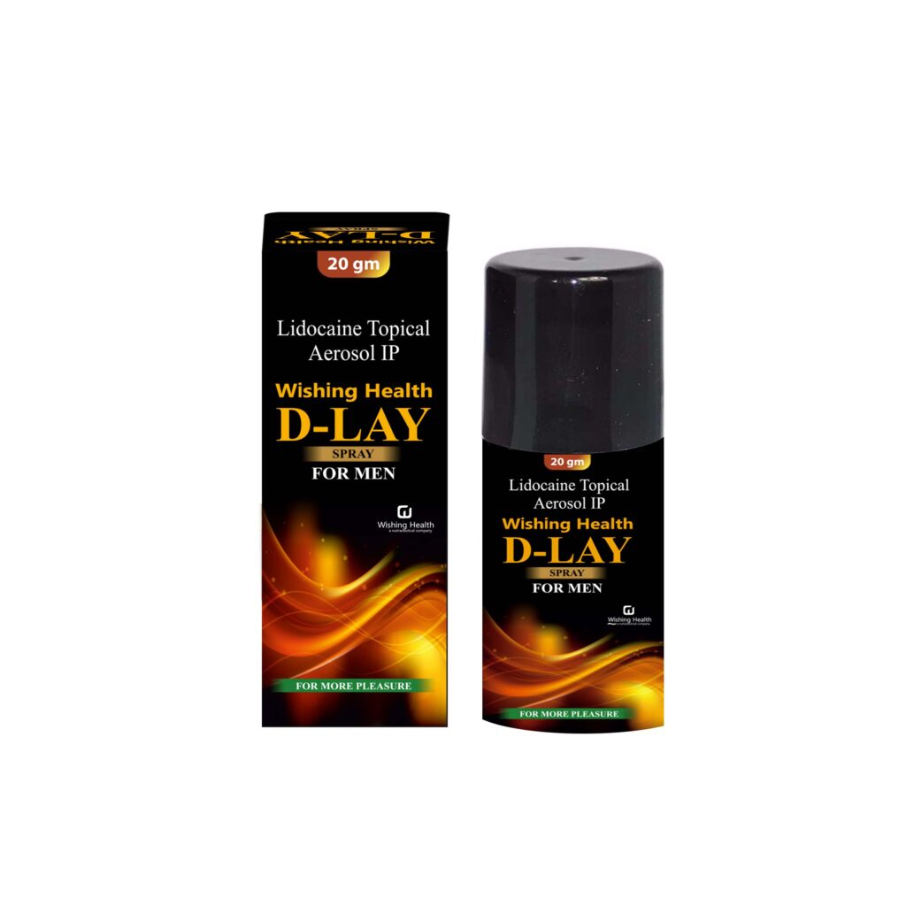 D-Lay Long Last Delay Spray – Body Spray For Men Lubricant (20 g ...